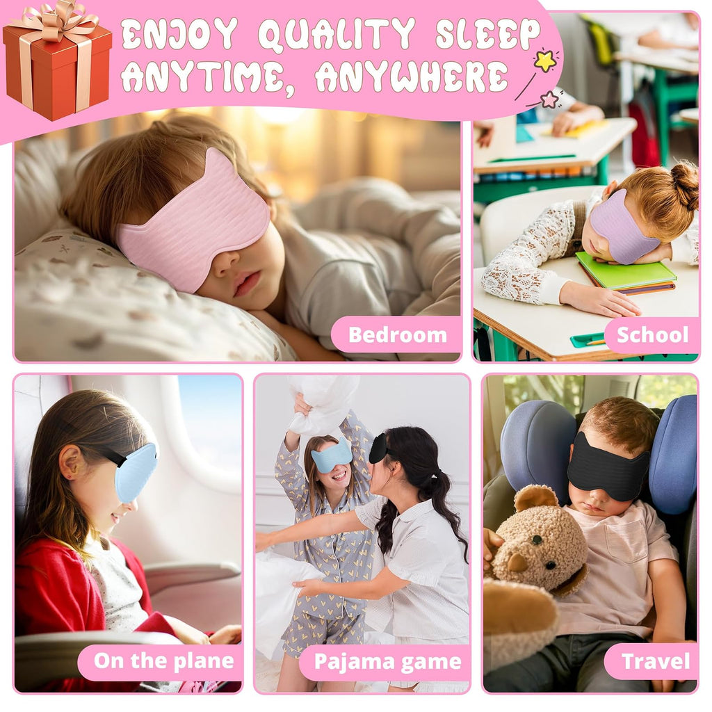 comfortable eye mask for kids' relaxation