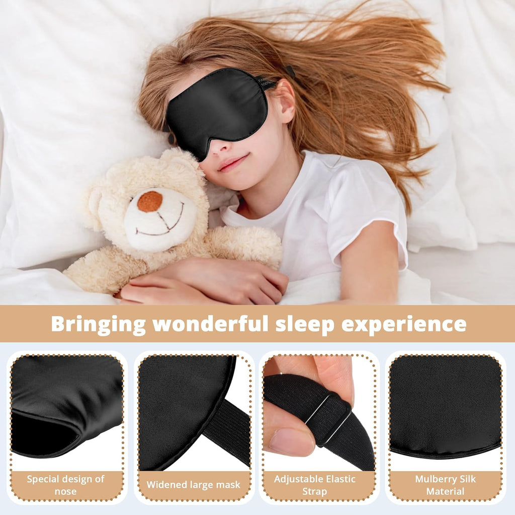 comfortable kids sleep mask for better sleep