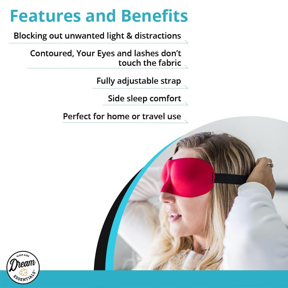 comfortable sleep mask for better sleep
