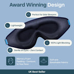 comfortable sleep mask for melatonin users