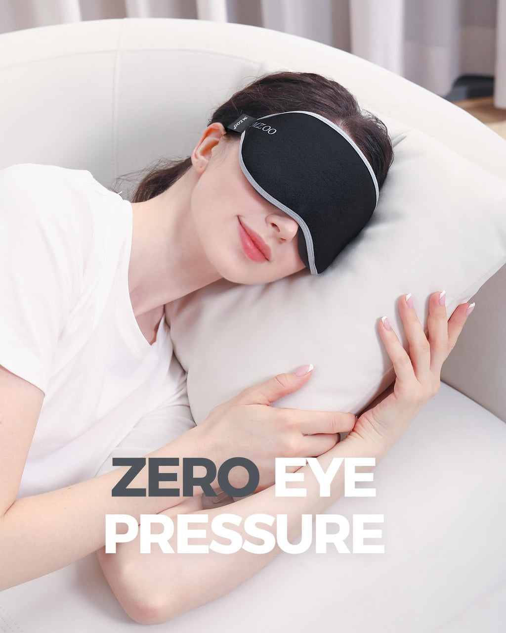 Comfortable sleep mask for travel