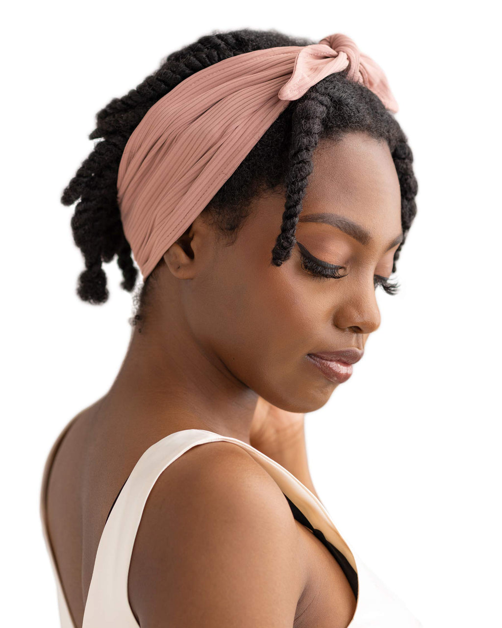 comfortable women's ribbed stretch bandie