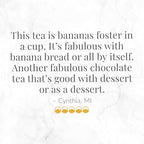 Comforting banana cuppa for tea lovers