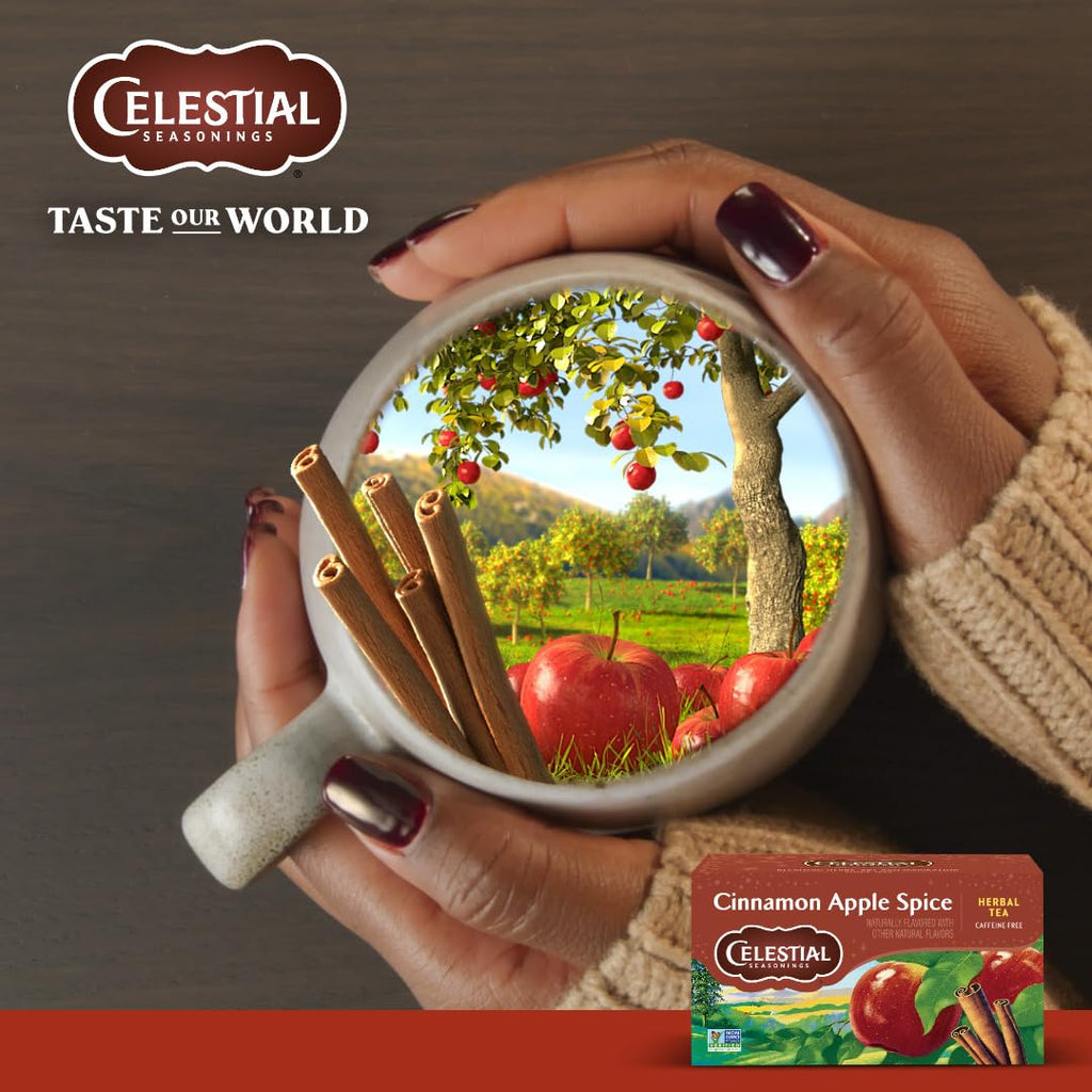 Comforting chamomile and cinnamon tea