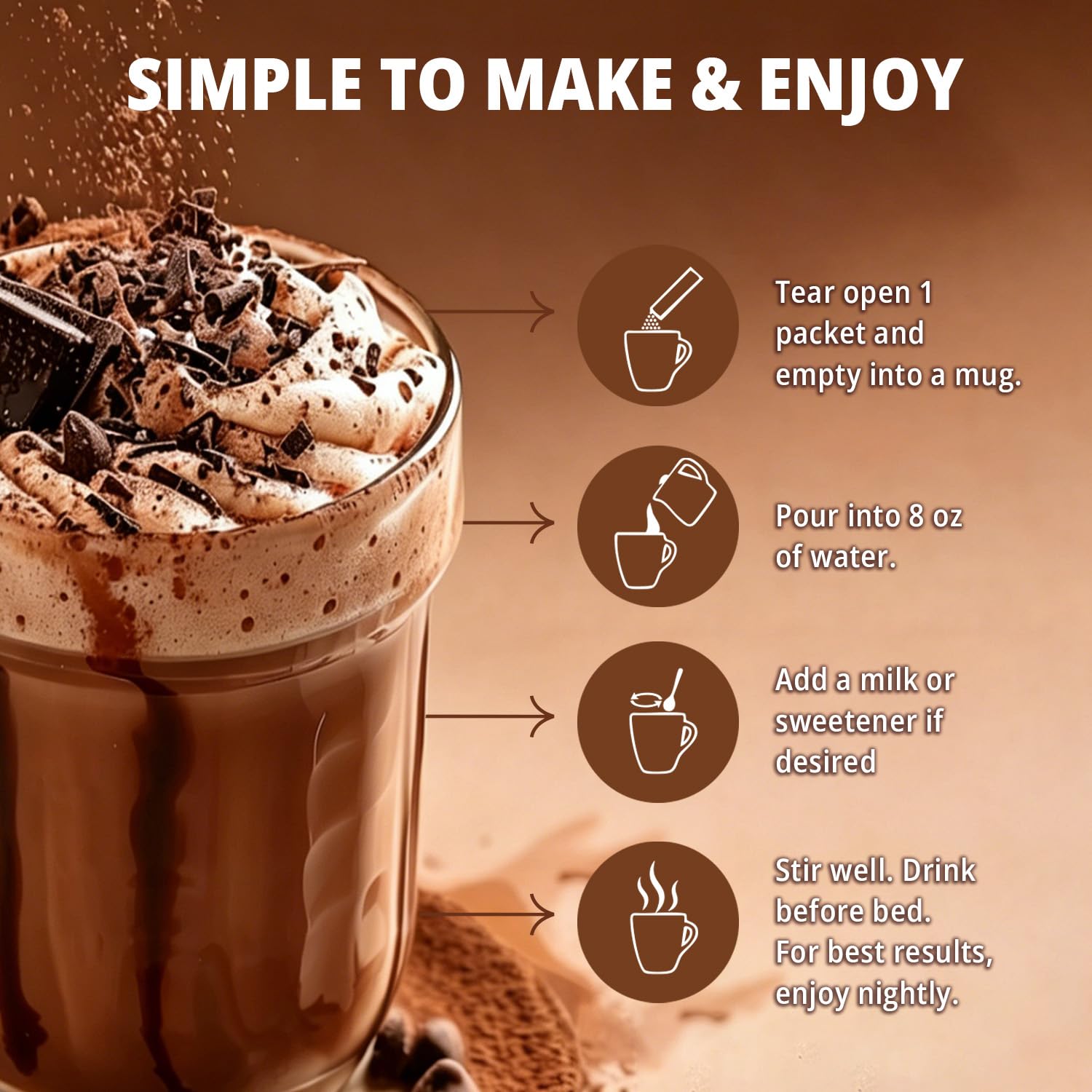 comforting cocoa for restful nights