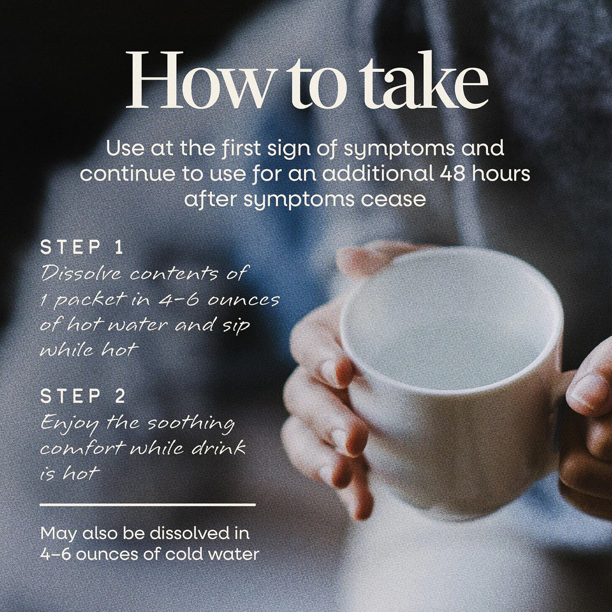 comforting hot elderberry infusion