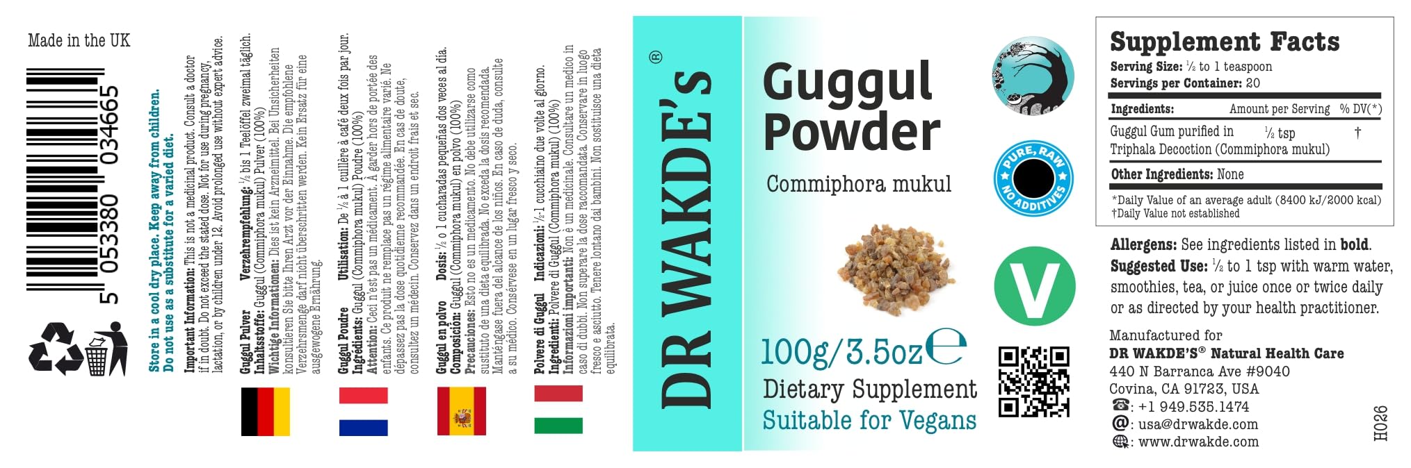 Commiphora mukul health advantages