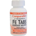 Comparables Ferrous Sulfate iron supplement for women