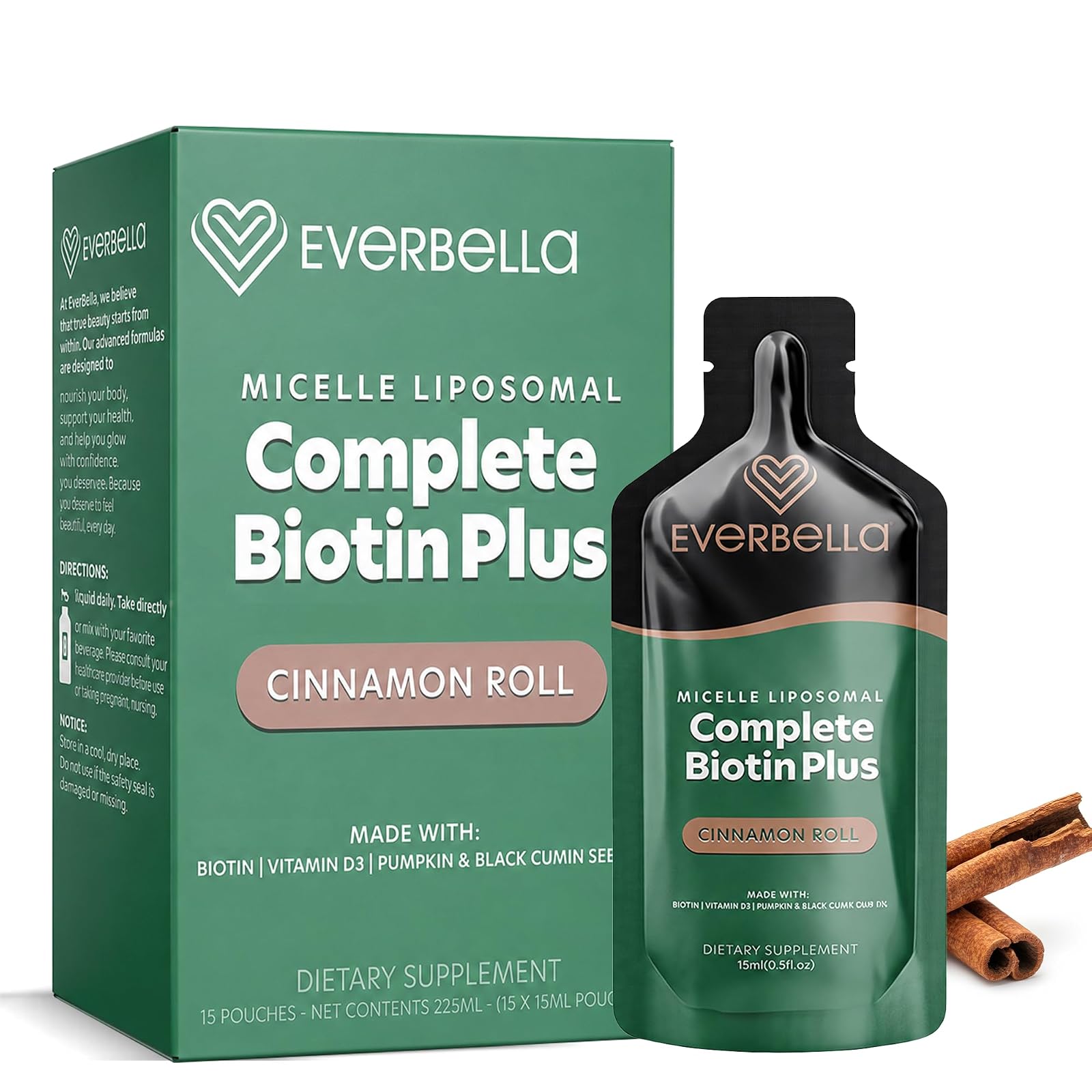 Complete Biotin Plus liquid pouches