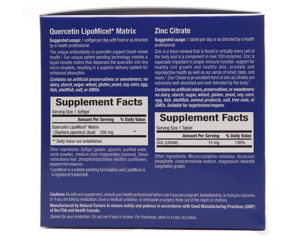 complete blended vitamin supplement package
