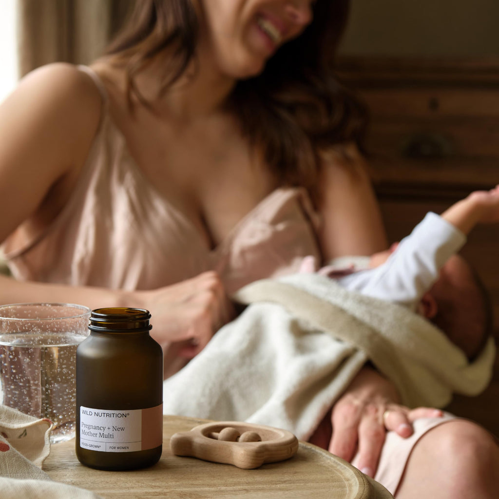 complete blended vitamin support for pregnancy