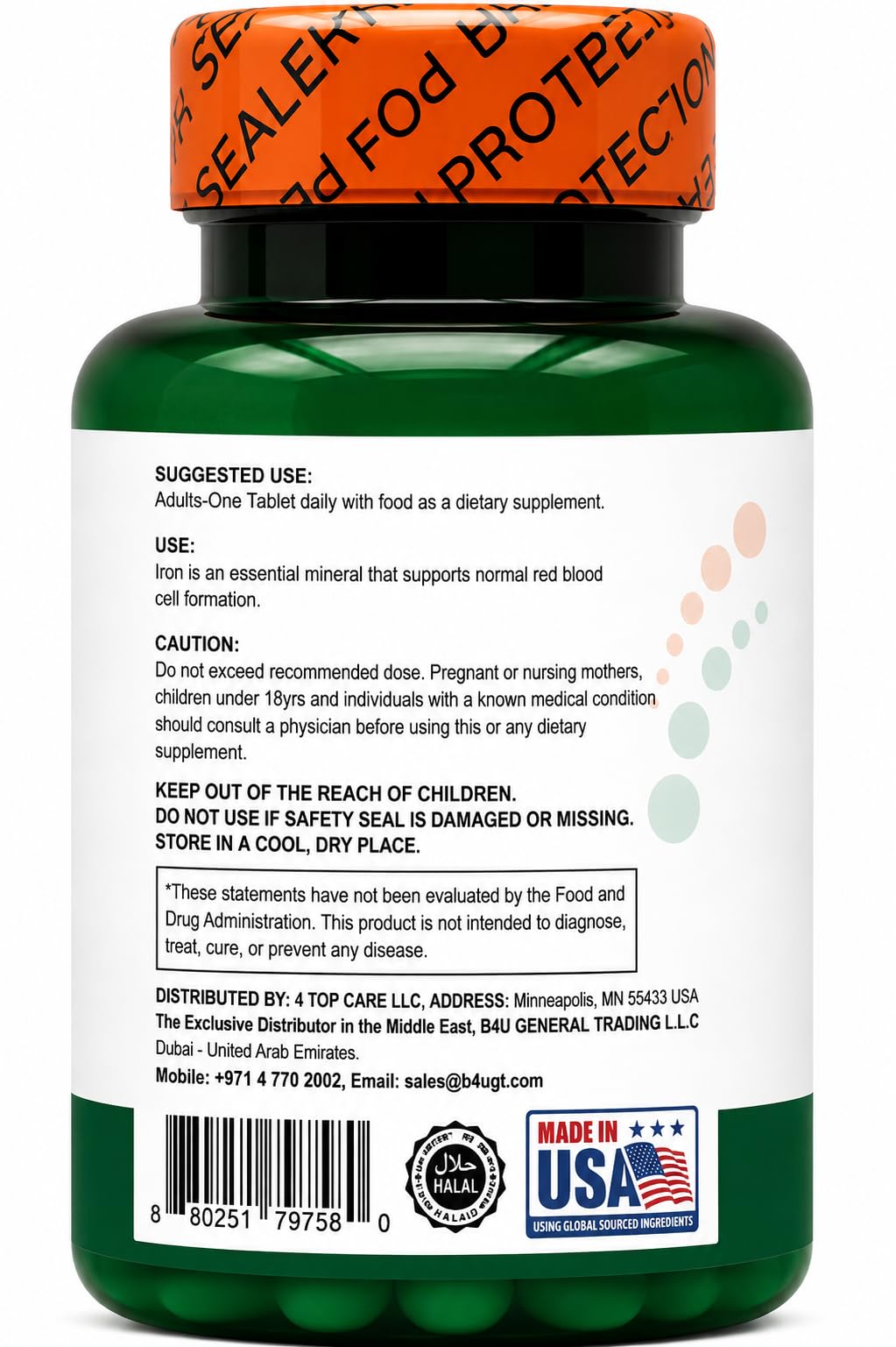 complete blood support iron formula