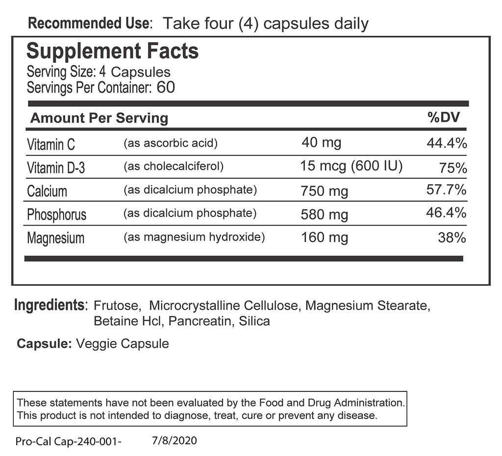 complete calcium support for men