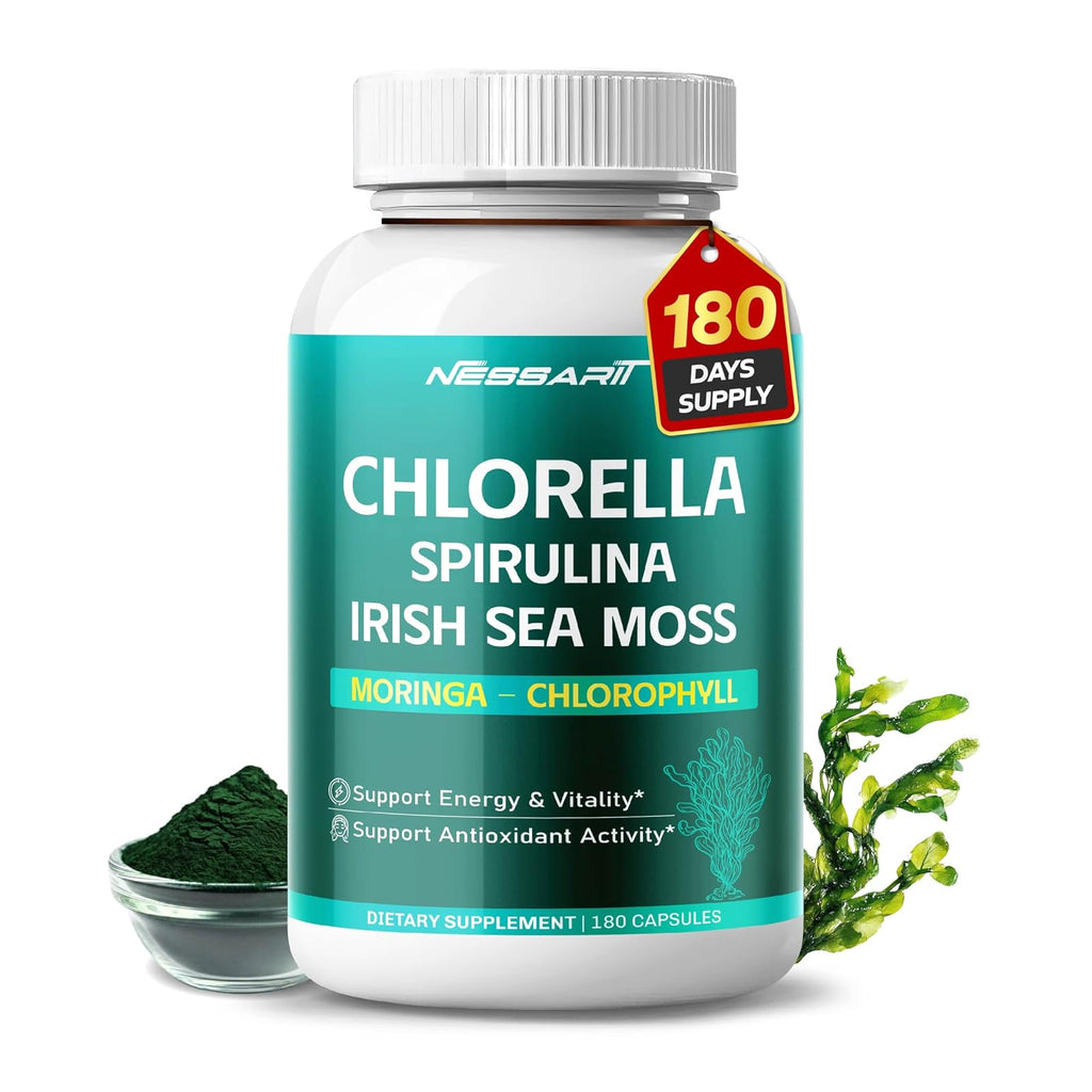 Complete chlorella multivitamins for women