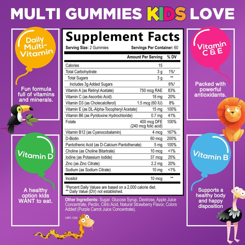 complete daily multivitamin for children