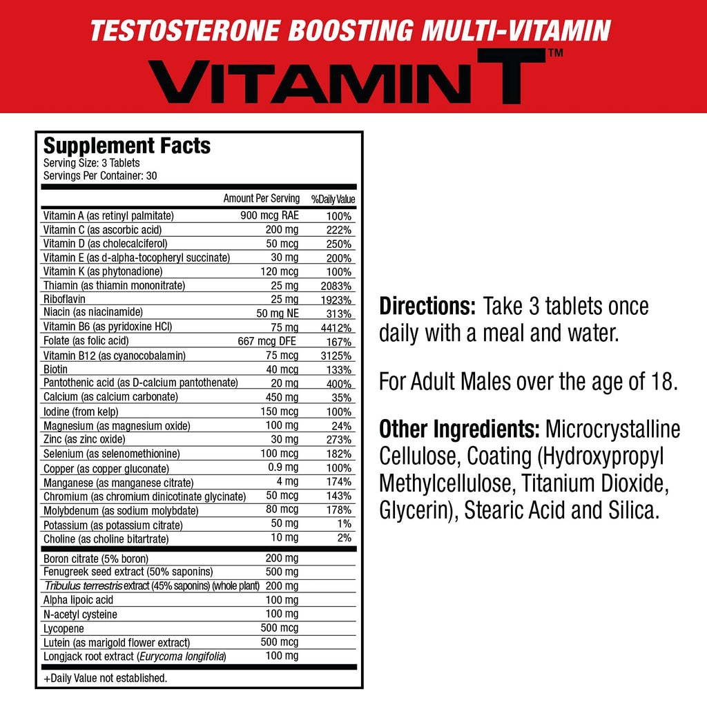 complete daily multivitamins for men