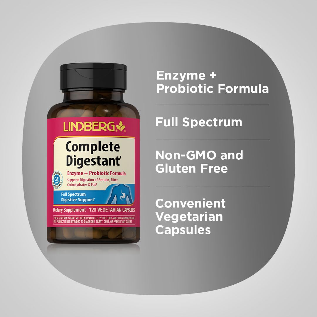 Complete digestive enzymes for bloating relief