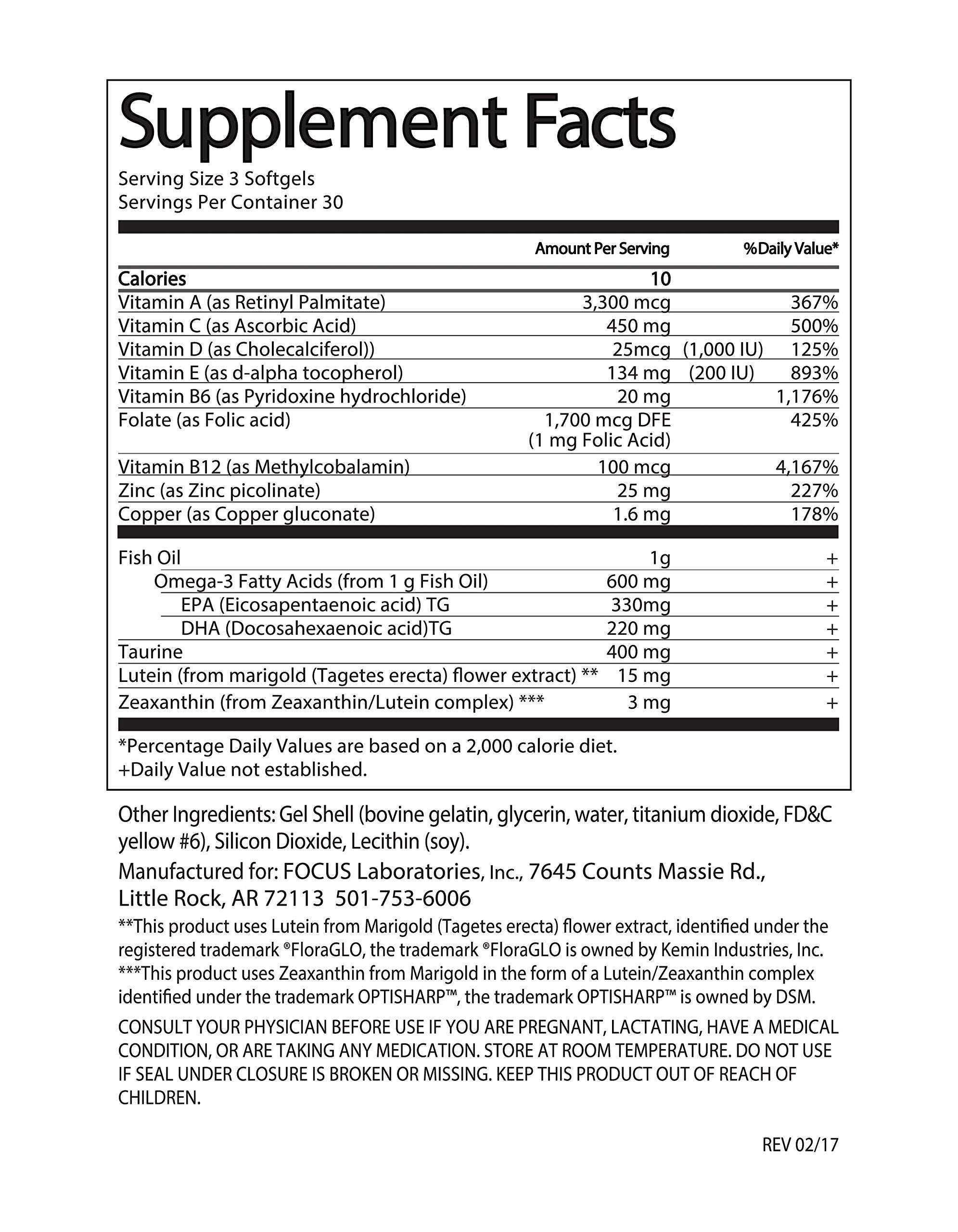 complete eye health formula benefits