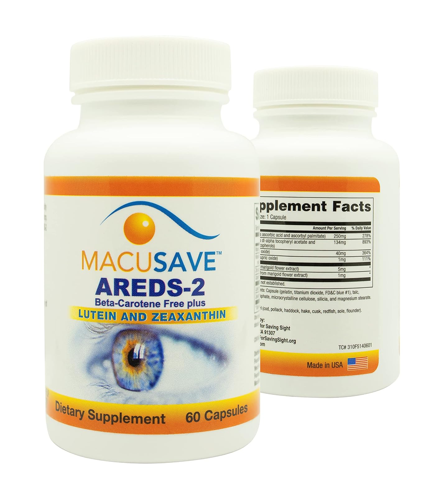 Complete Eye Vitamins for vision