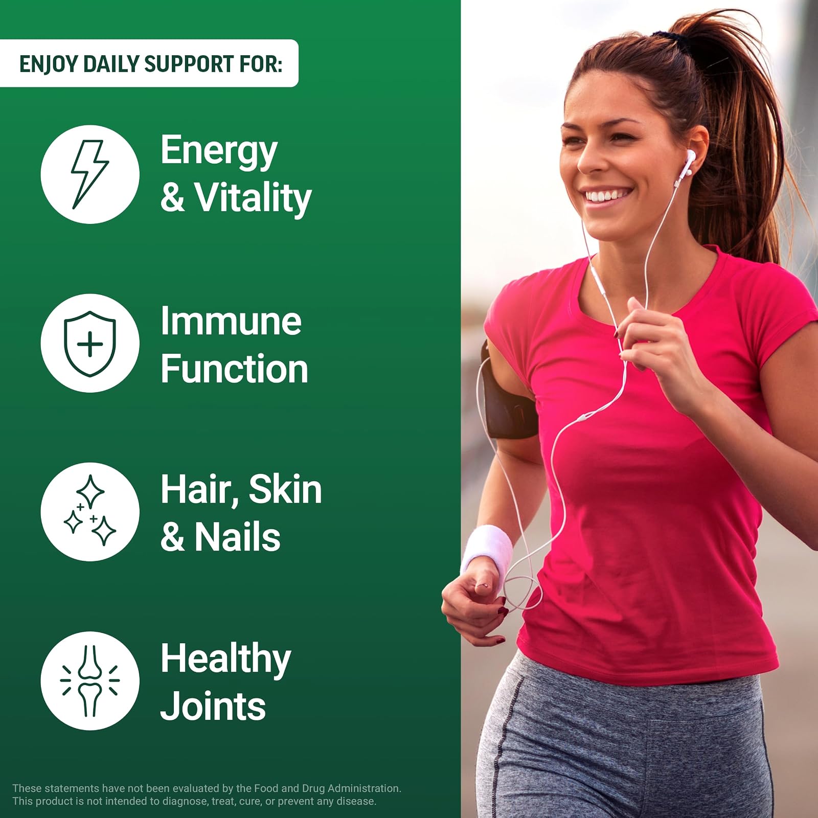 Complete green superfood for daily health