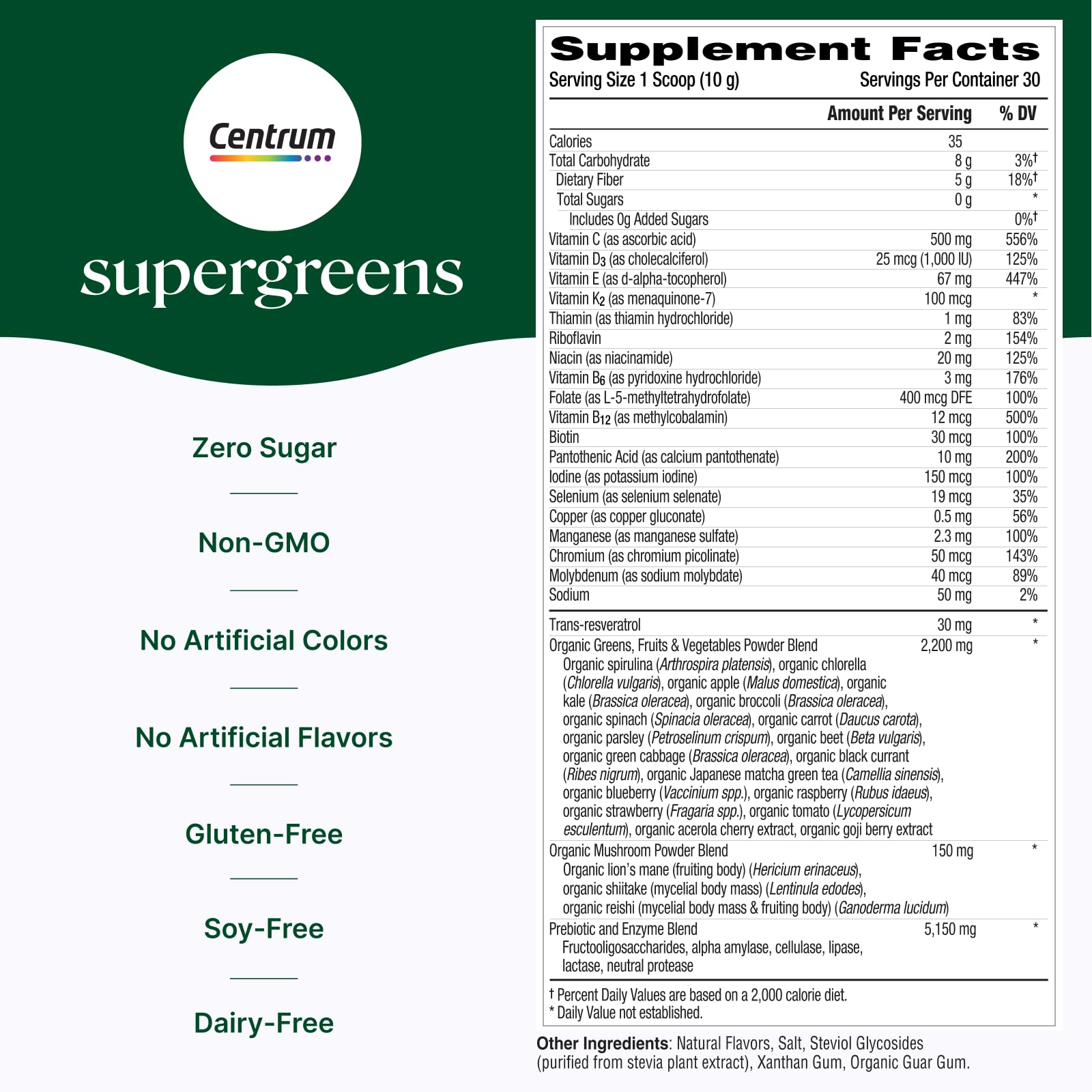 complete health support with blended vitamins