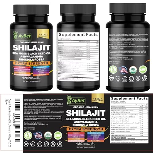 Complete health support with Shilajit blend