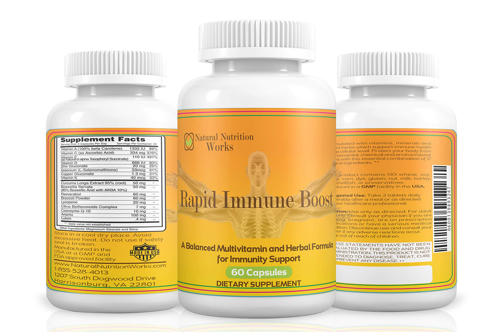 Complete immune support supplement