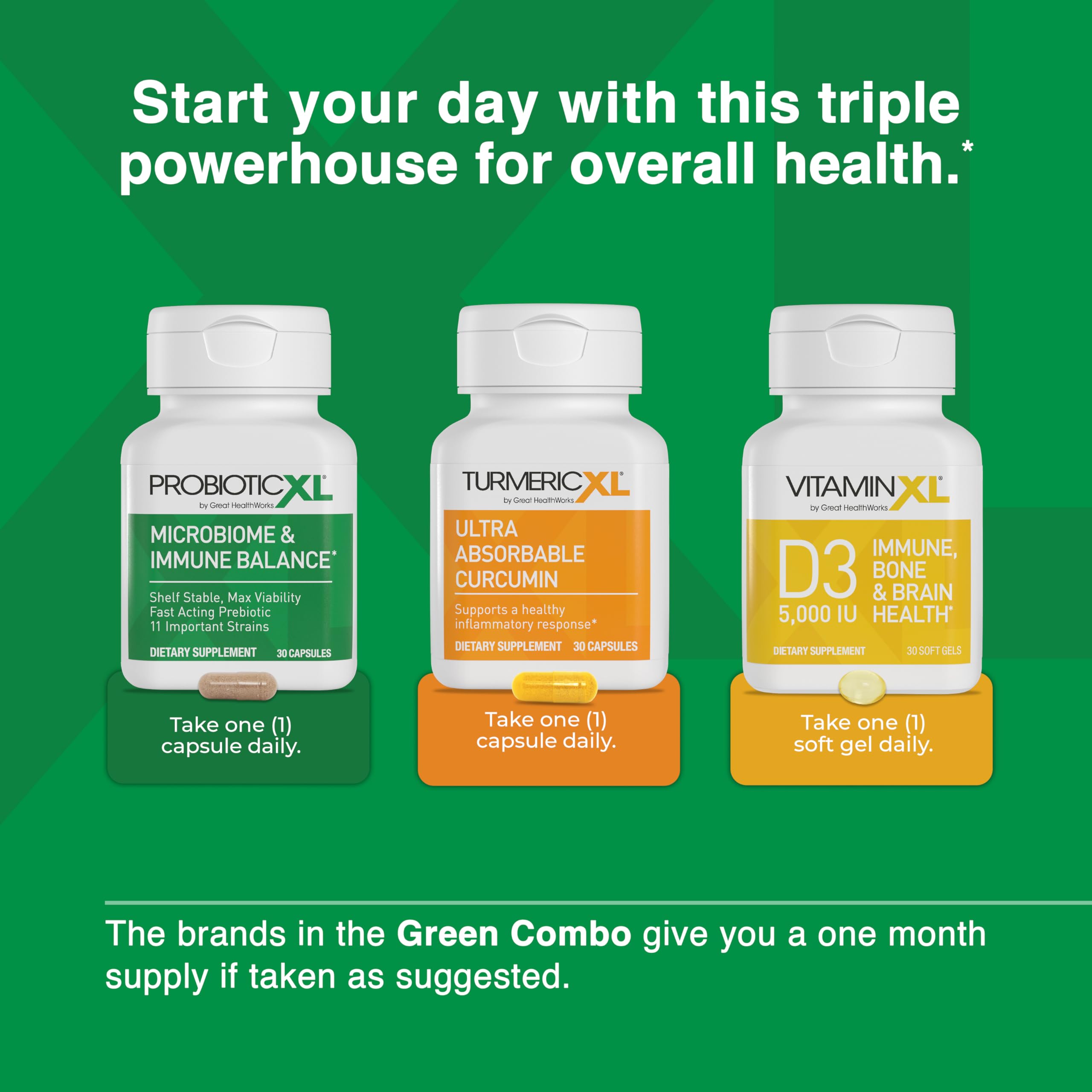 Complete immune support trio