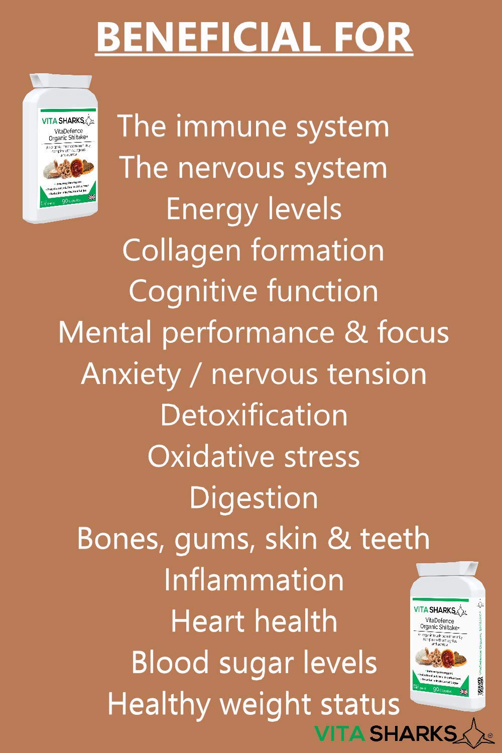 complete immune support with mushrooms