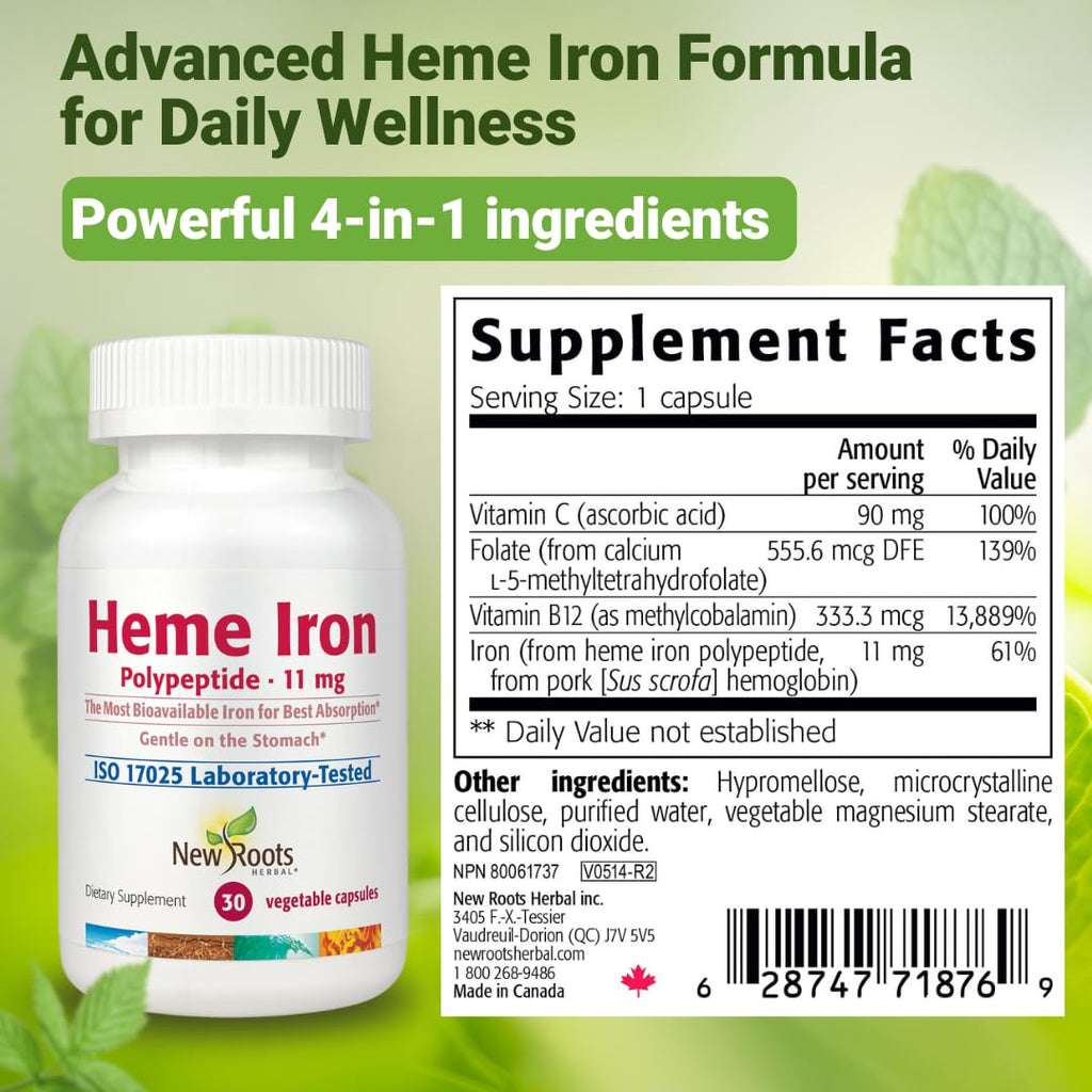 Complete iron formula for daily use