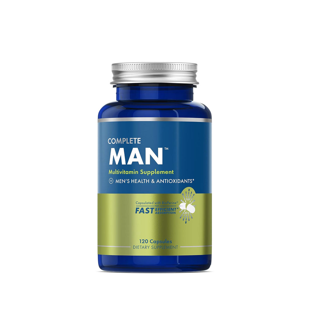 Complete Man multivitamin for daily health