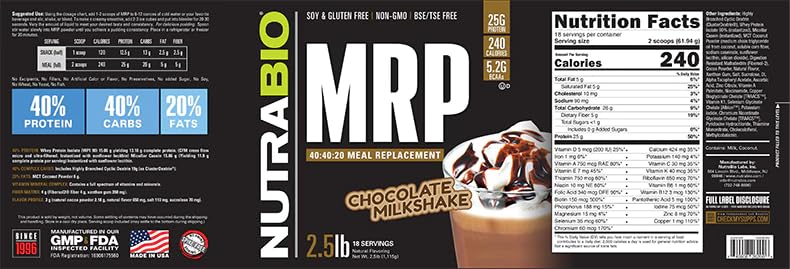complete meal replacement shake