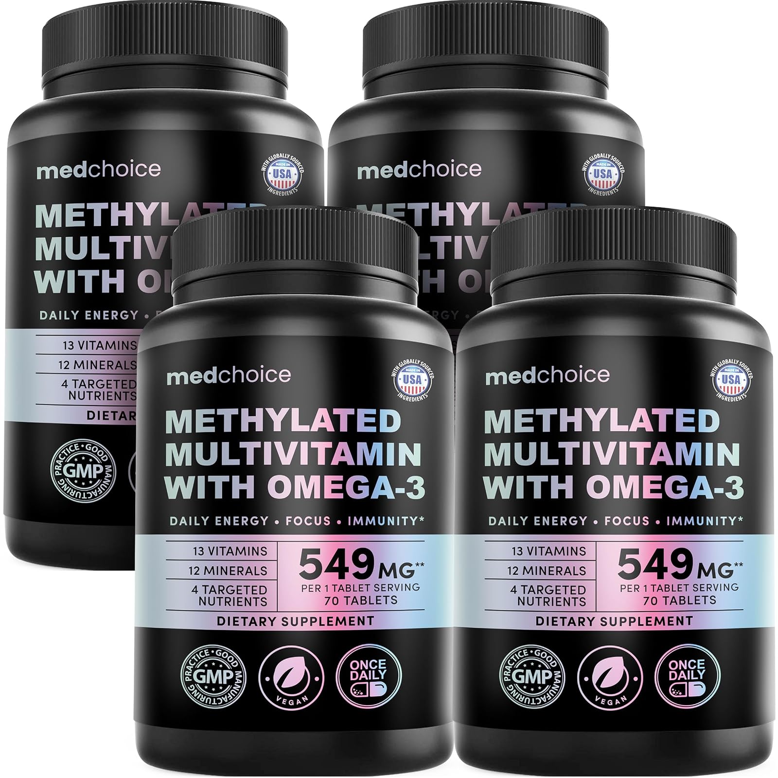 complete methylated multivitamin capsules