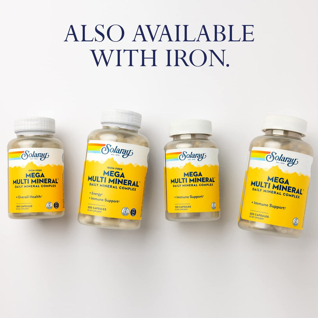 complete mineral formula without iron