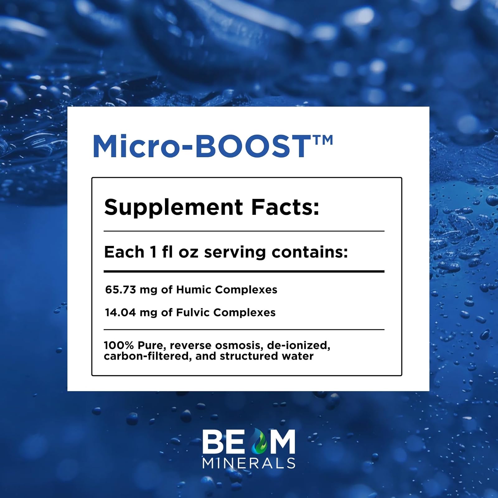 Complete mineral supplement for daily health