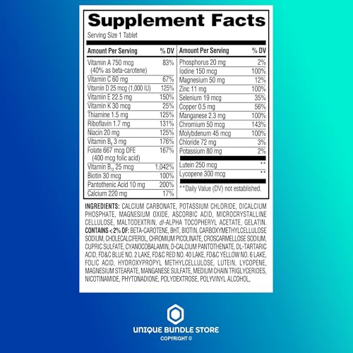 Complete multivitamin for active lifestyles