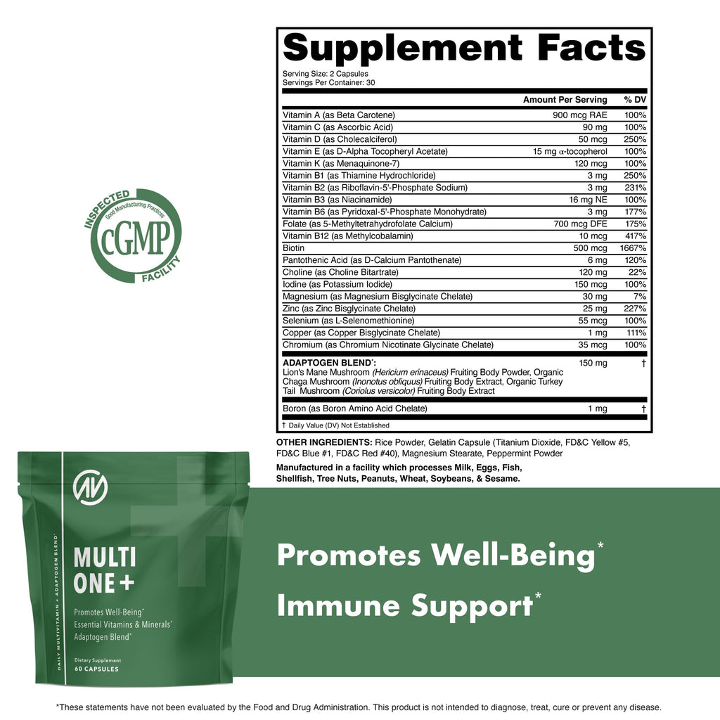 complete multivitamin for active lifestyles