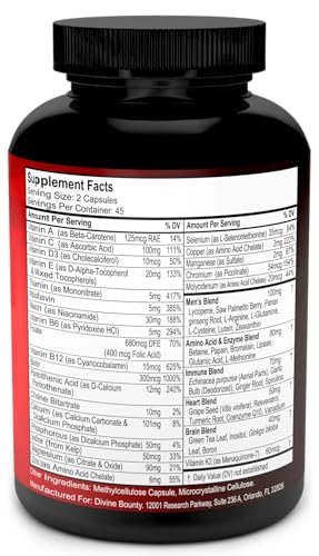 complete multivitamin for active lifestyles