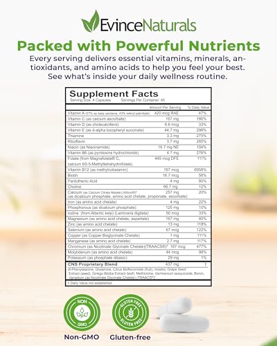 Complete multivitamin for active lifestyles