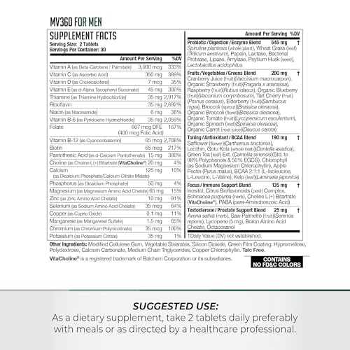 complete multivitamin for active men