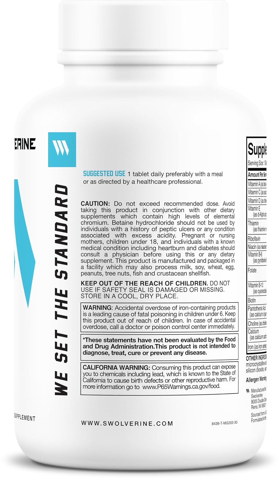 complete multivitamin for energy boost