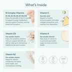 Complete multivitamin for energy support