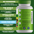 Complete multivitamin for men's wellness