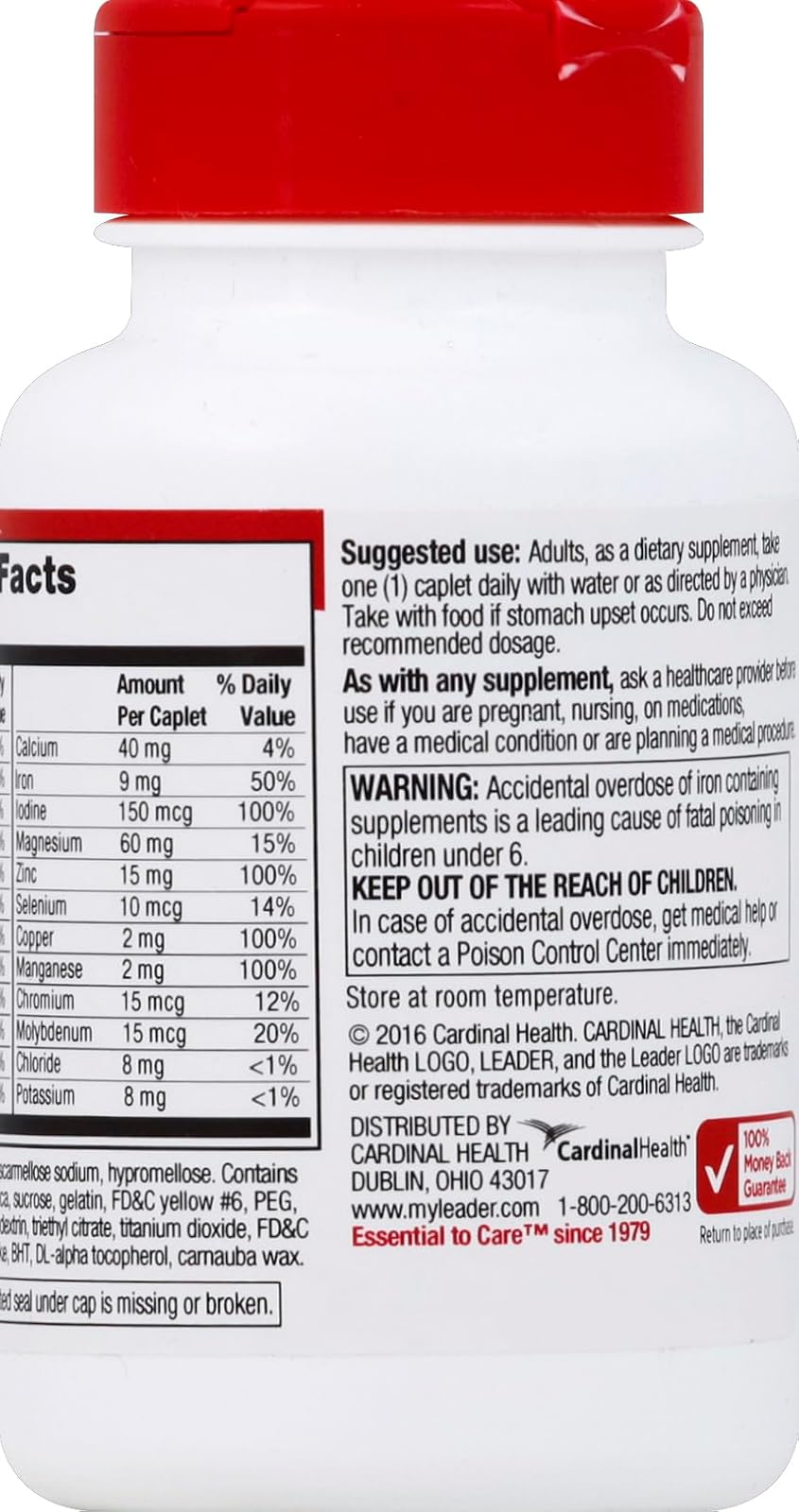 Complete multivitamin for overall health