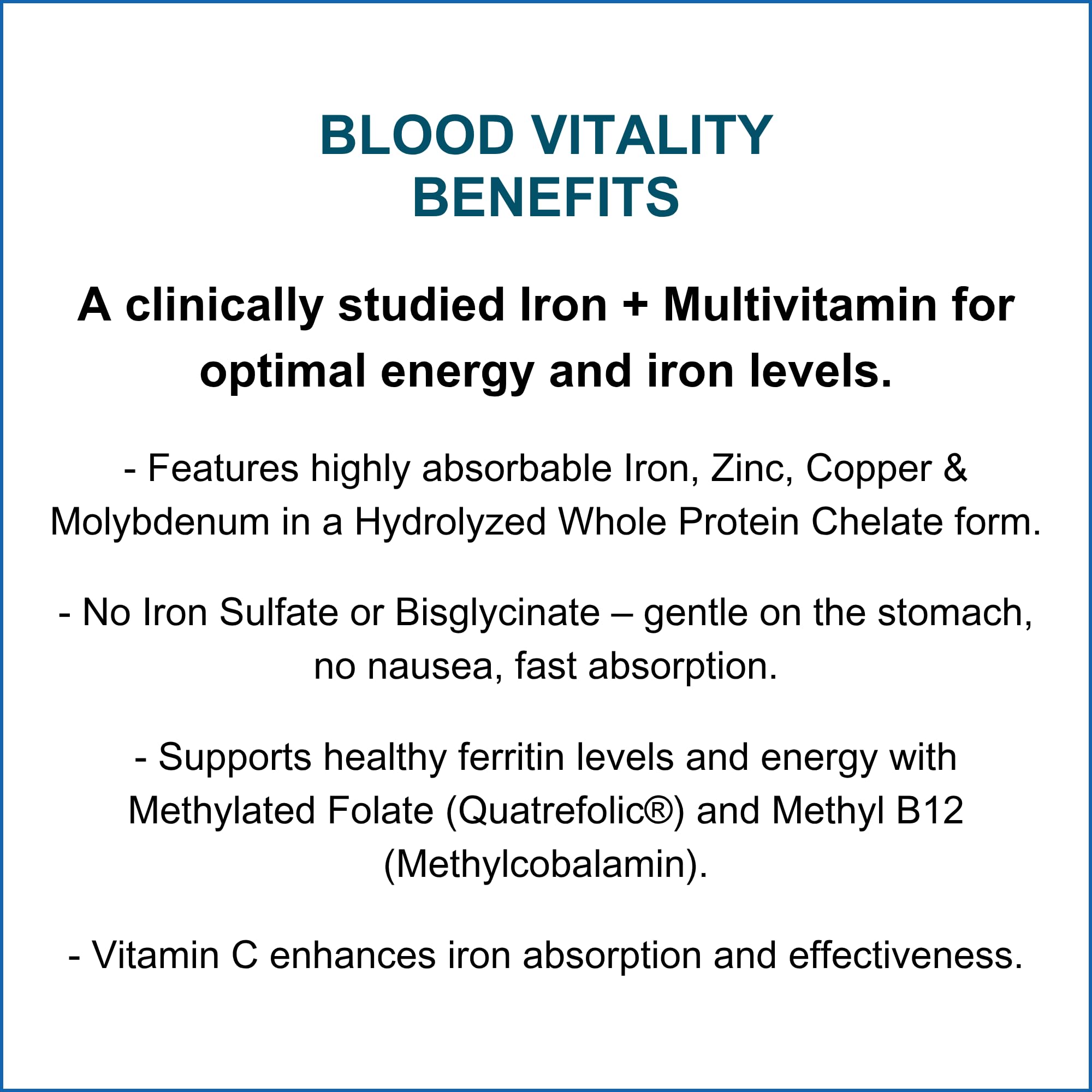 Complete multivitamin for overall health