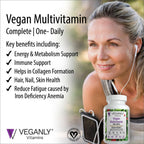 Complete multivitamin for plant-based diets