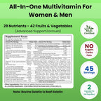 complete multivitamin for women and men