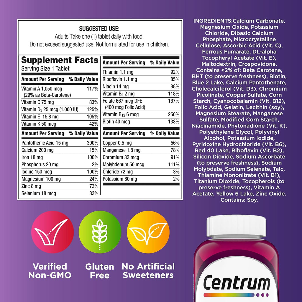 complete multivitamin formula for women