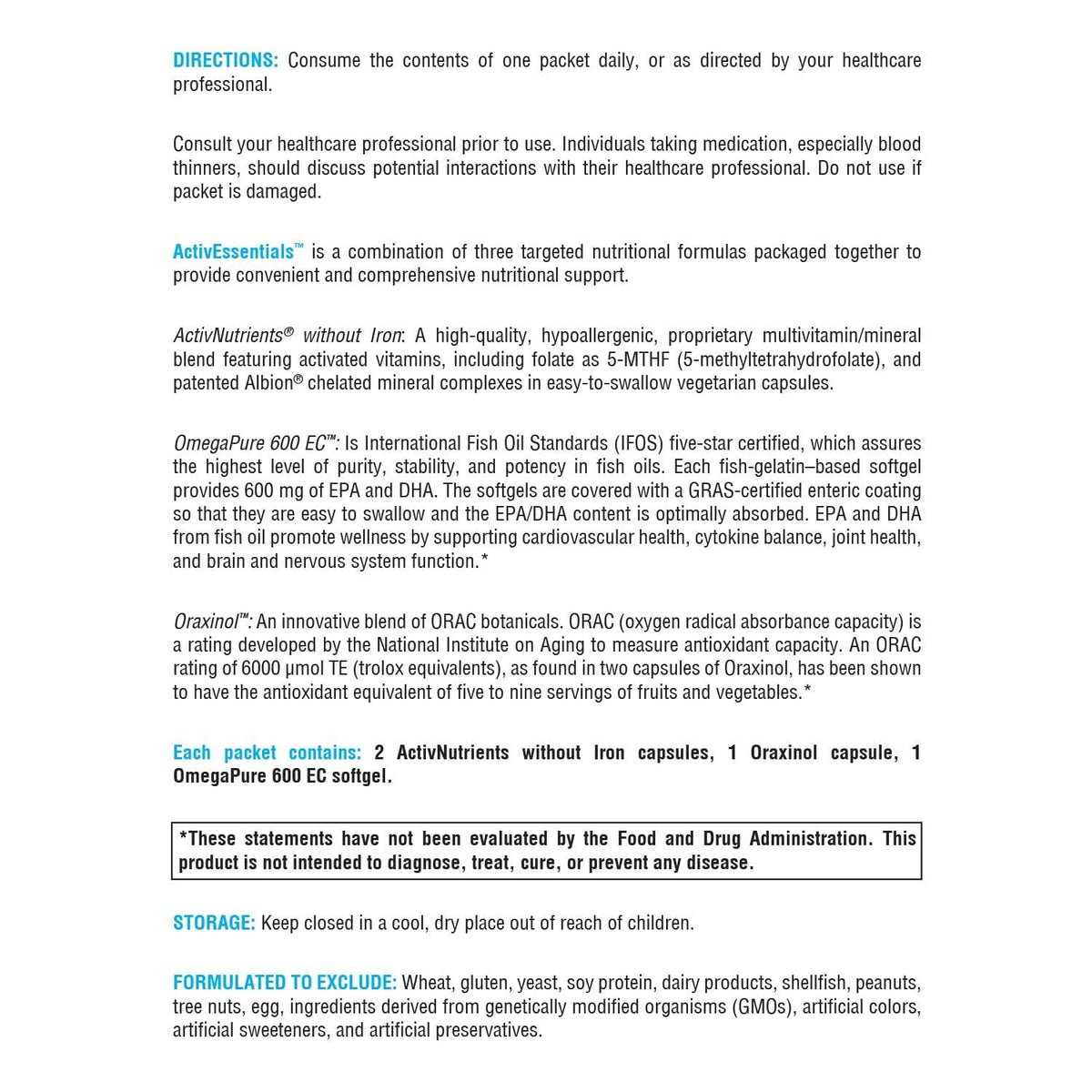 complete multivitamin solution for active lifestyles