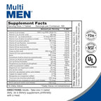 complete multivitamin support for men